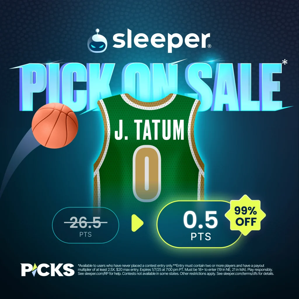 Sleeper Fantasy Promo Code LABS1: Play $5 Get $55 FREE + $20 Protected ...