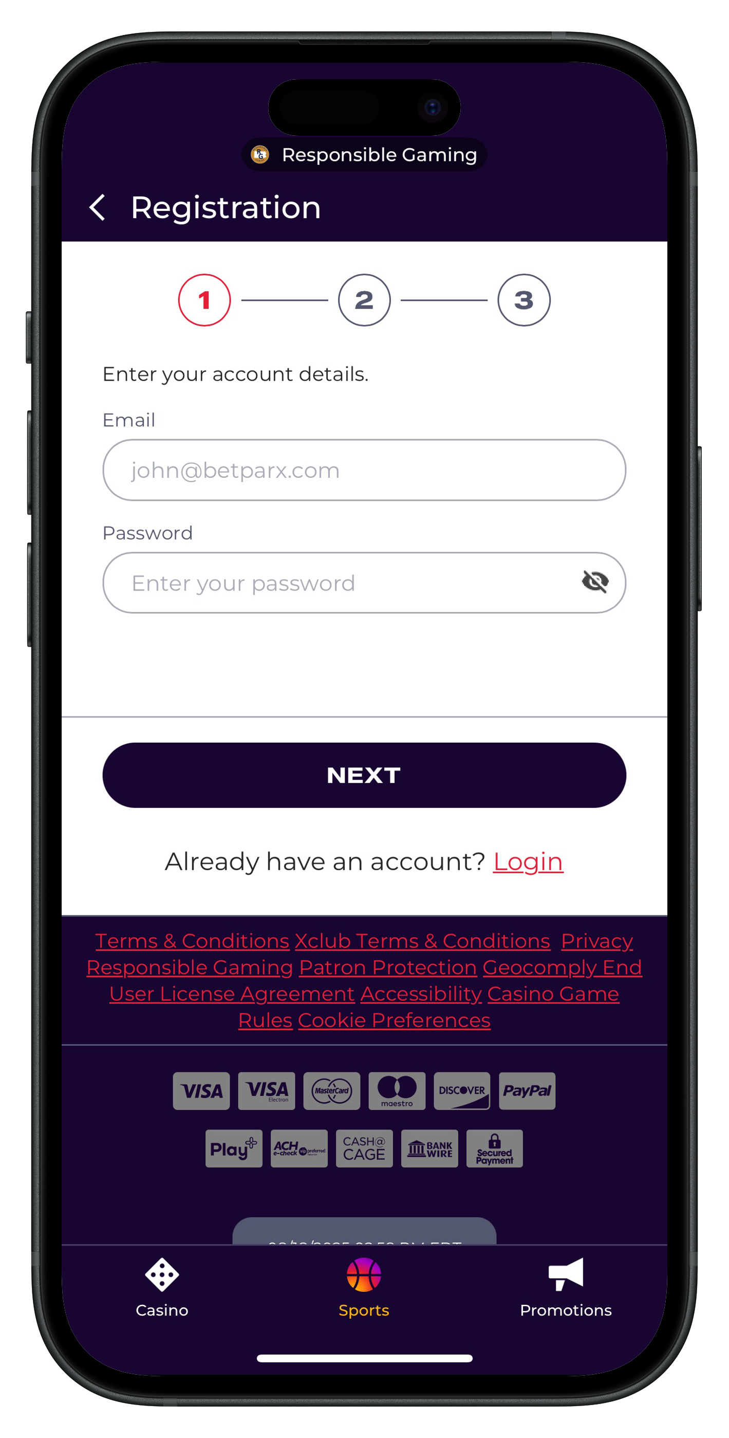 betPARX Promo Code: May 2026