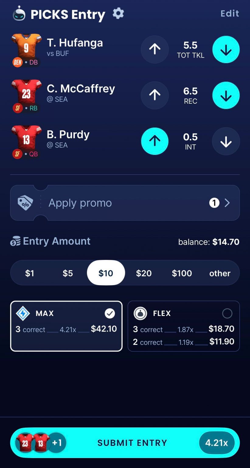 Sleeper Promo Code LABSBONUS: $120 Bonus for NFL Divisional Round