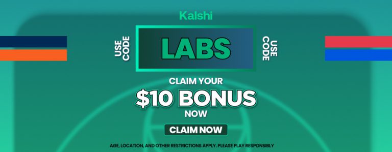 Kalshi Promo Code LABS: $10 Bonus for Spurs vs. Knicks